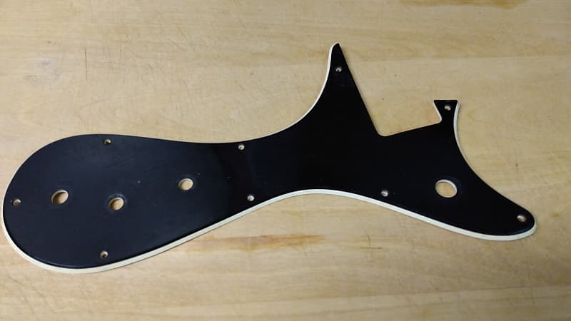 Mosrite - Black/white pickguard | Reverb