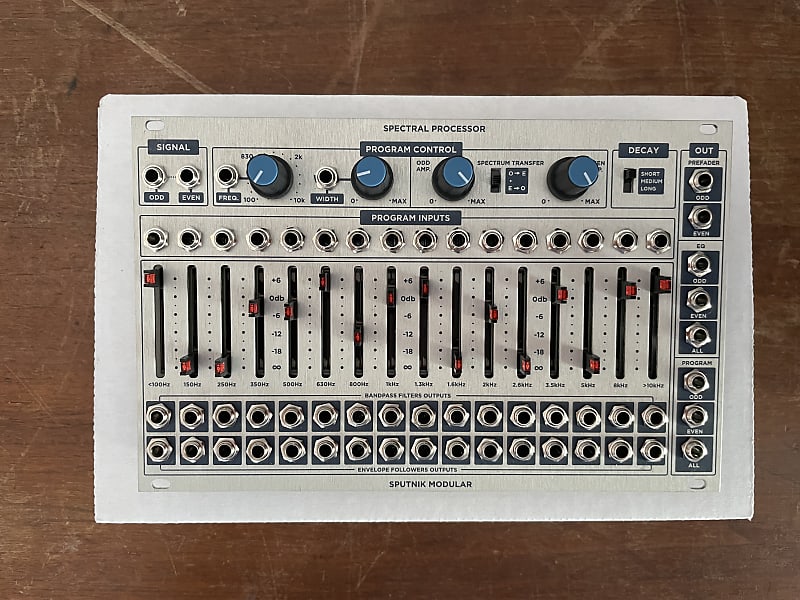 Sputnik Modular Spectral Processor / Resonant EQ | Reverb
