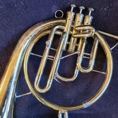 FE Olds Ambassador Concert Mellophones (2) Eb/F- Good | Reverb