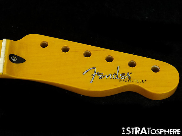 *NEW Fender Reso Tele NECK Guitar 15.75" Radius Modern "C" | Reverb UK