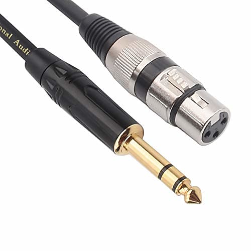 Senor Cable XLR Female to 1/4 Inch (6.35mm) TRS Jack Lead | Reverb