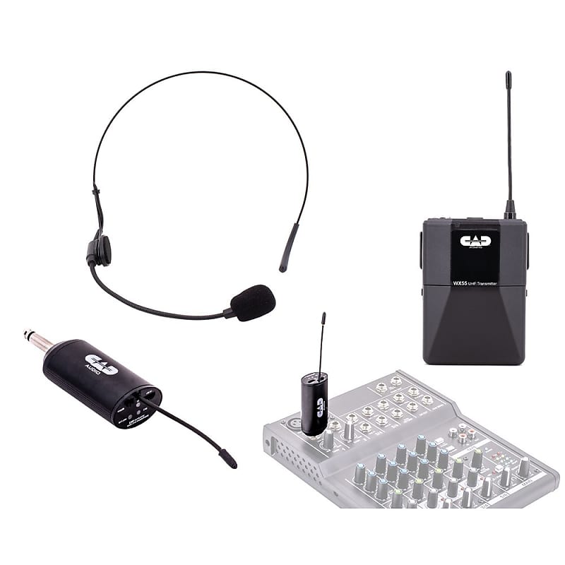 CAD Audio WX-55 Wireless Headset Microphone | Reverb