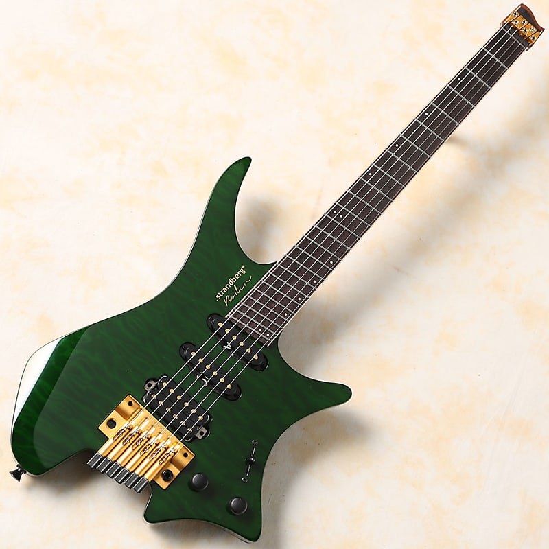 Strandberg BODEN J6TR STD Standard 5A Quilt Maple/Basswood | Reverb