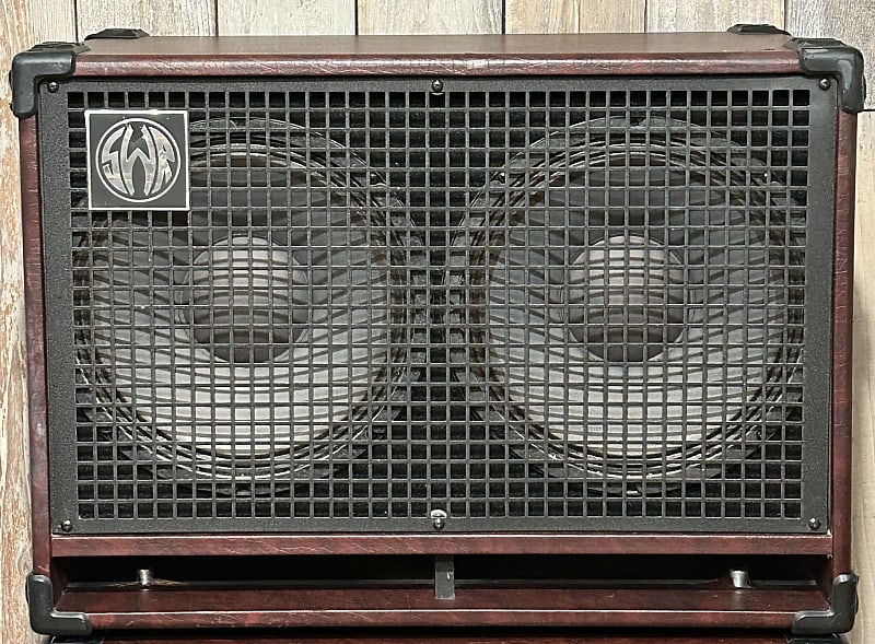 Rare SWR 12 Stack 2X12 Bass Cabinet Twelve Stack Burgundy | Reverb