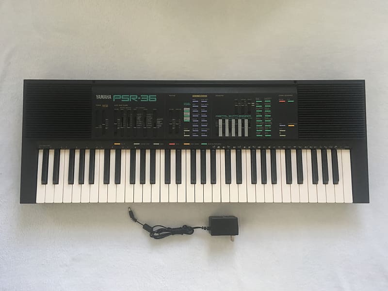 Yamaha PSR 36 Keyboard with Digital Synthesizer 2 OP DX7 | Reverb