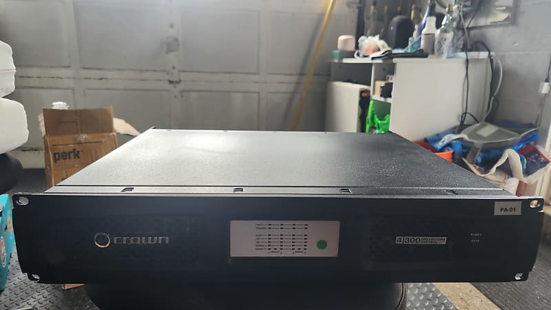 Crown Audio DCi 4X300 DriveCore Install Analog Series | Reverb