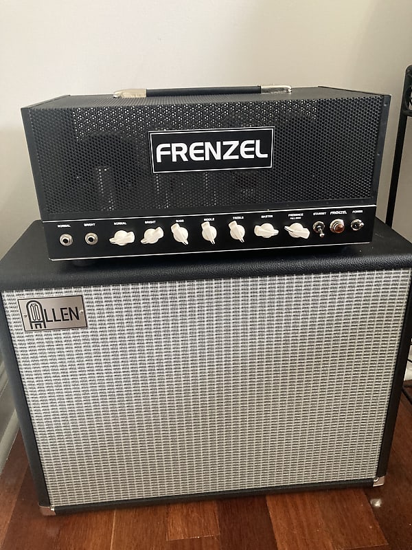 Frenzel FM-5E3 Deluxe Plus 40 Watt Head & Allen 210 cabinet | Reverb