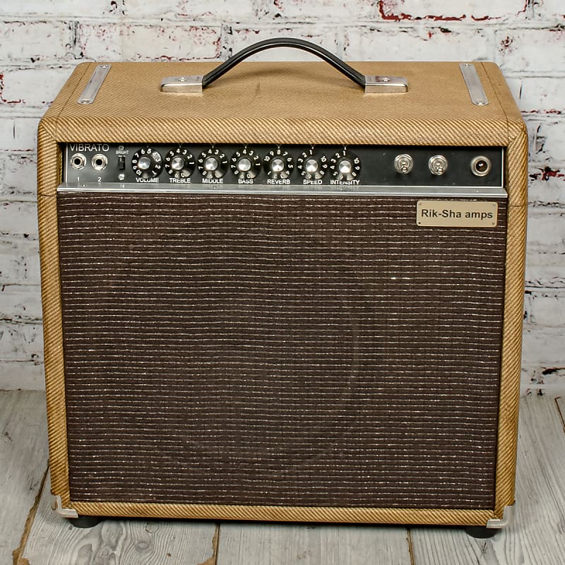 Rik-Sha Amps - 112 Tweed - Hand-Wired Princeton Style Tube | Reverb