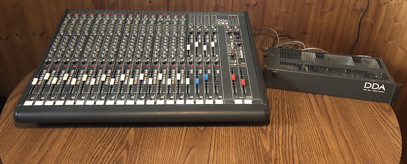 Rare DDA CS3-16 Channel Analog Audio Mixer Mixing Console and | Reverb