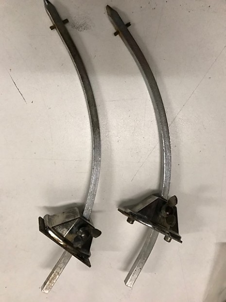 Ludwig Vintage Bass Drum Spurs 1960s | Reverb