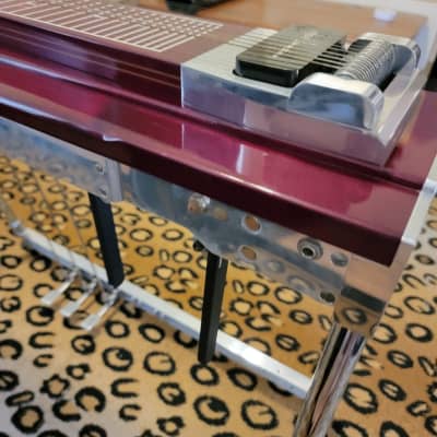 MSA Classic S-10 10 String Pedal Steel Guitar 1970s Cherry | Reverb