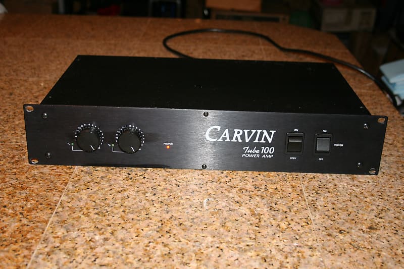 Carvin Tube 100 rackmount tube power amp | Reverb
