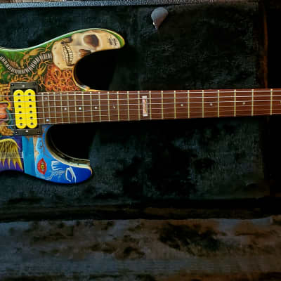 ESP LTD - Custom Hand Painted Dali's Lucid Dream | Reverb