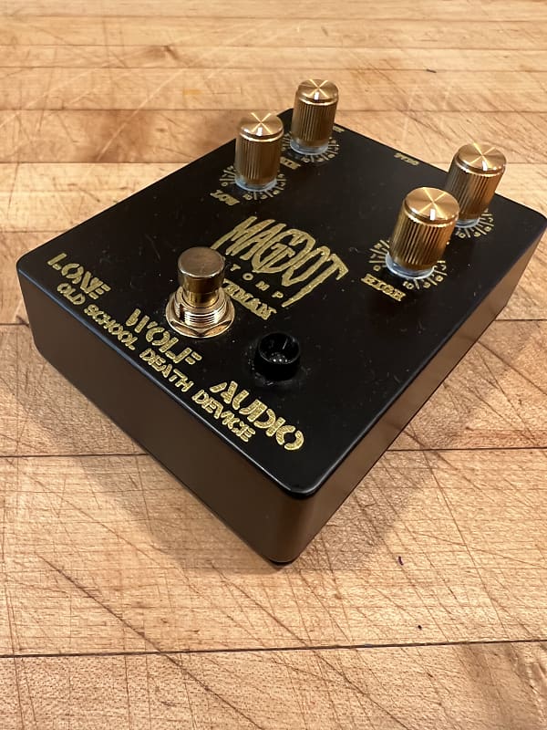 Lone Wolf Audio Maggot Stomp Caveman 2021 - Black/Gold | Reverb