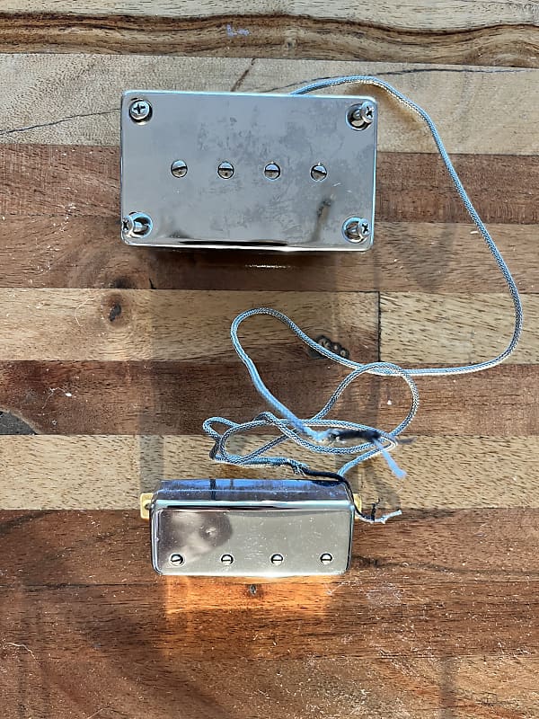 2011 Gibson SG Bass Pickup Set - Chrome | Reverb