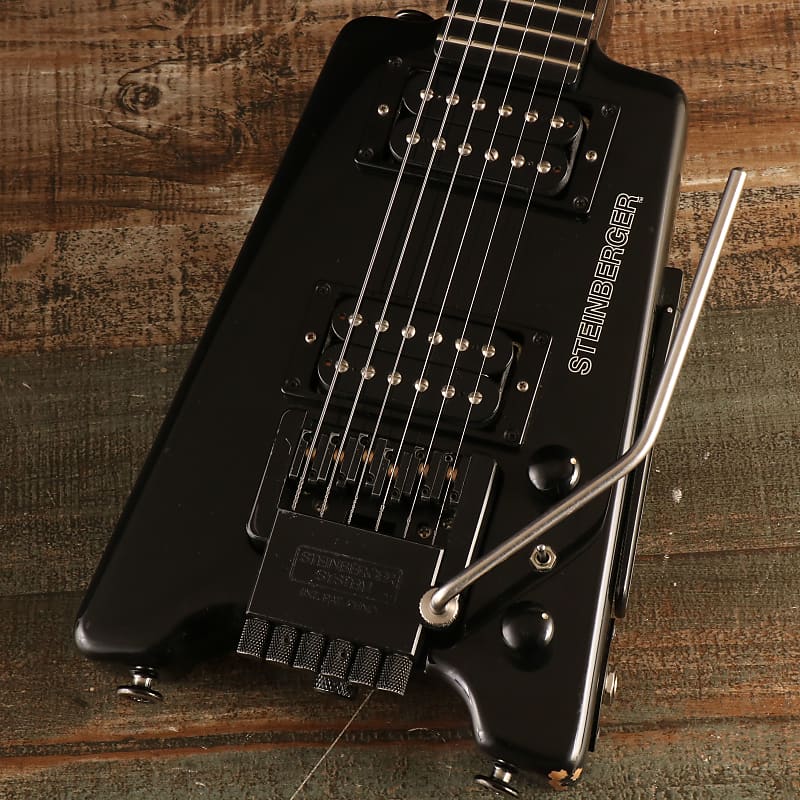 STEINBERGER GLB 2S Black (S/N:N001425) (06/22) | Reverb
