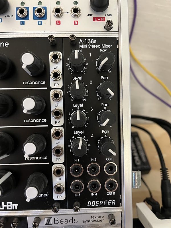 Doepfer A-138s Mini Stereo Mixer 2010s - Silver | Reverb