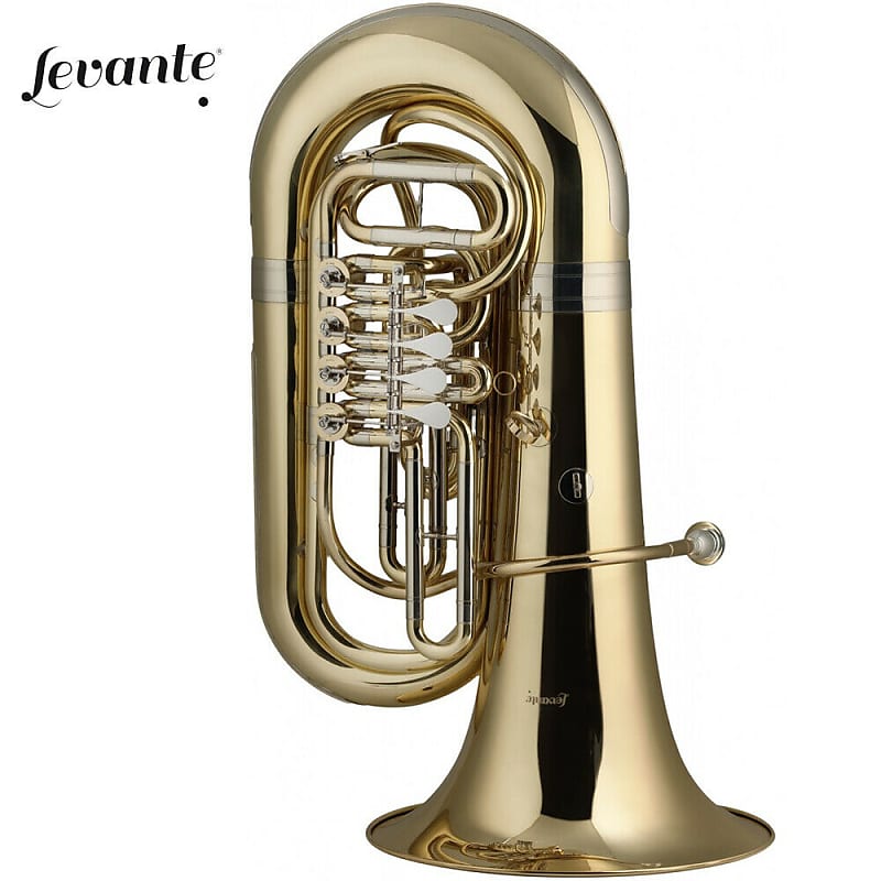 Stagg LV-BT5705 BBb Tuba 4 Rotary Valves w/Soft Case On | Reverb