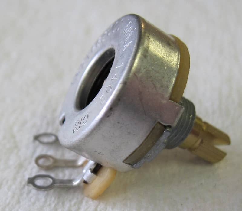 Fender CTS 50k Audio Pot Split Shaft Clapton Volume | Reverb