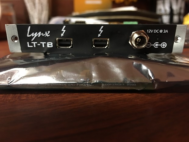 Lynx Lt-TB Thunderbolt LSlot Interface Card | Reverb