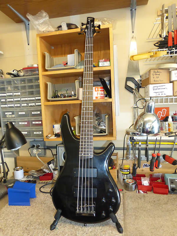 Ibanez SR405 - upgraded Audere preamp - full setup - new gig | Reverb