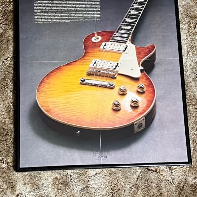 1959 Gibson Les Paul Poster from Guitar Player Magazine first | Reverb