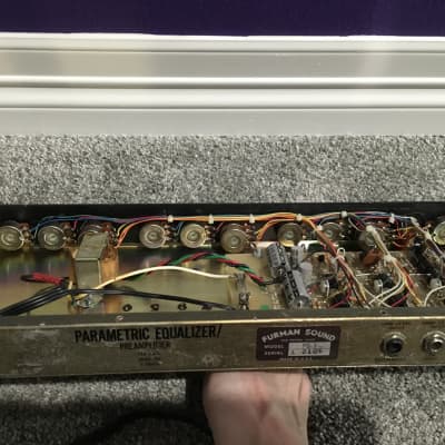 VINTAGE FURMAN PQ3 PARAMETRIC EQUALIZER BLACK FACE | Reverb
