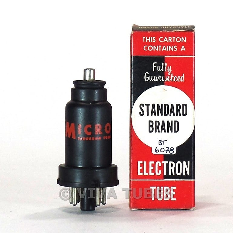 Tests NOS Micro USA 6Q7 Metal Vacuum Tube 100+% | Reverb UK