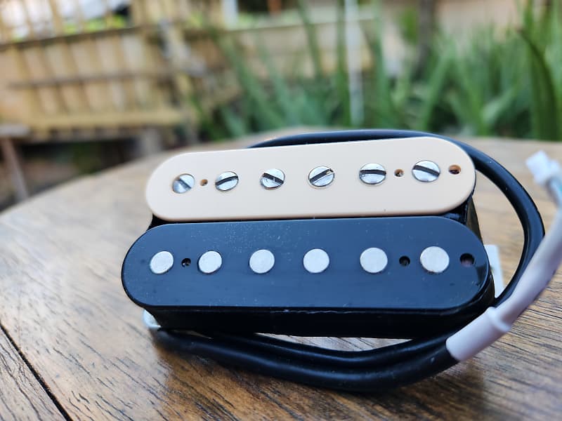 Gibson 57 Classic Quick Connect Neck Pickup Zebra 2018 | Reverb