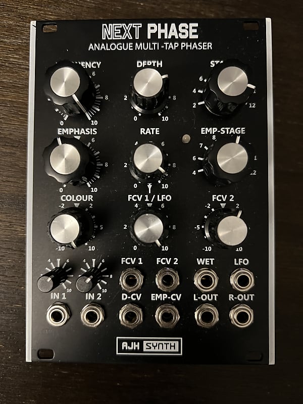 AJH Synth Next Phase Stereo Phaser (Black) | Reverb UK