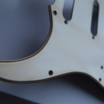 Left handed fender stratocaster 63 -71 celluloid Pickguard | Reverb