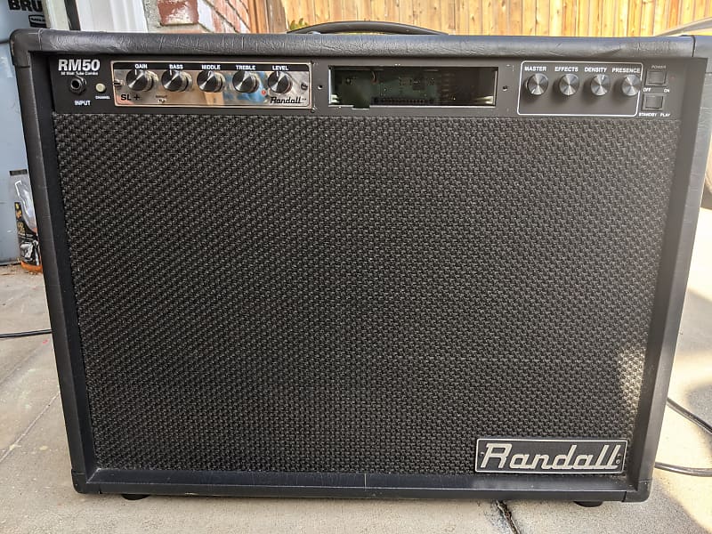 Randall RM50 MTS Combo Amplifier 2000's Black Tolex | Reverb