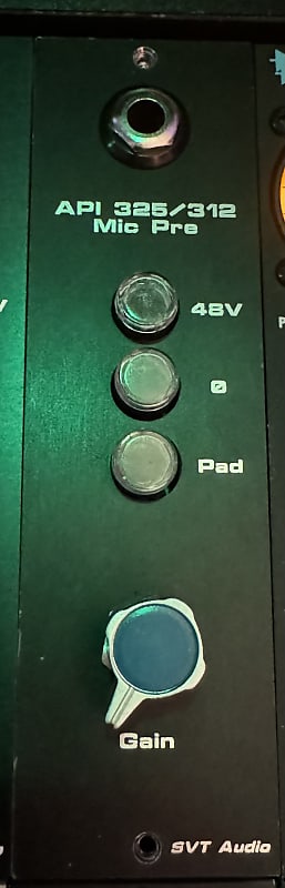 API 312/325 Vintage mic pre-SVT Audio-Melville OpAmp | Reverb