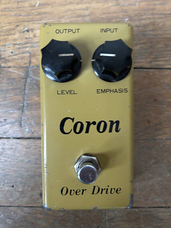 Vintage 1979 Coron Over Drive Pedal JFET RARE | Reverb Australia