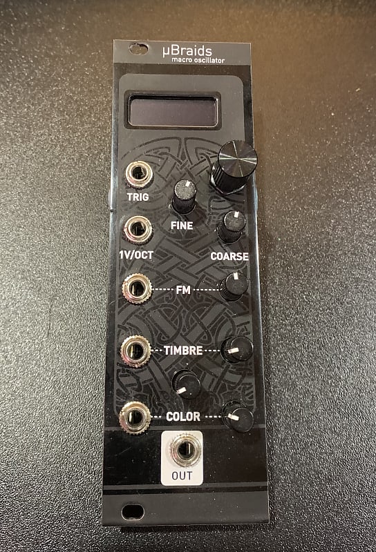 Mutable Instruments uBraids - Black MAGPIE MODULAR: | Reverb Canada