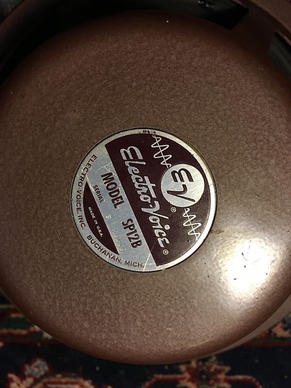 Electro-Voice SP12B 1960s | Reverb