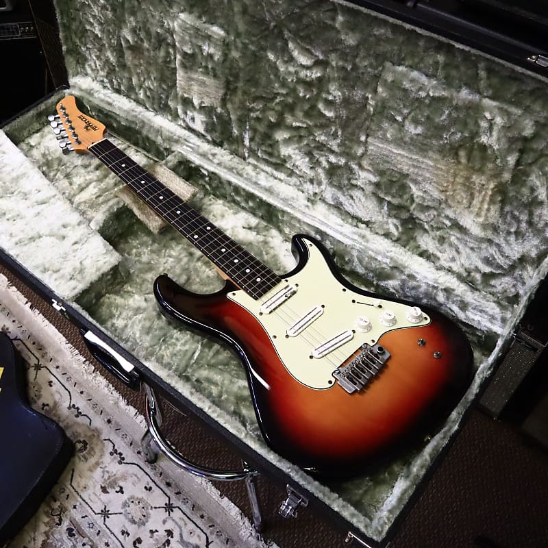 Fernandes Retrorocket Elite w/ Sustainer Sunburst 2000's - | Reverb