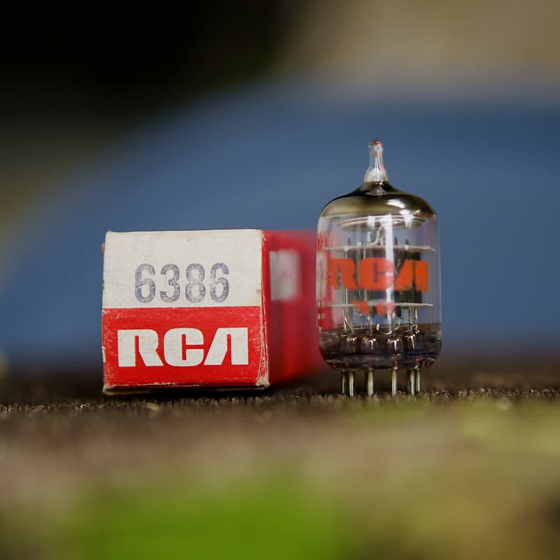 NOS RCA 6386 Vari-Mu Tube 1970s - BRAND NEW! STA-LEVEL! | Reverb