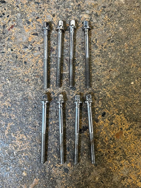 Slingerland 2-3/8" Chrome Tension Rods 8pk Vintage 1970's | Reverb