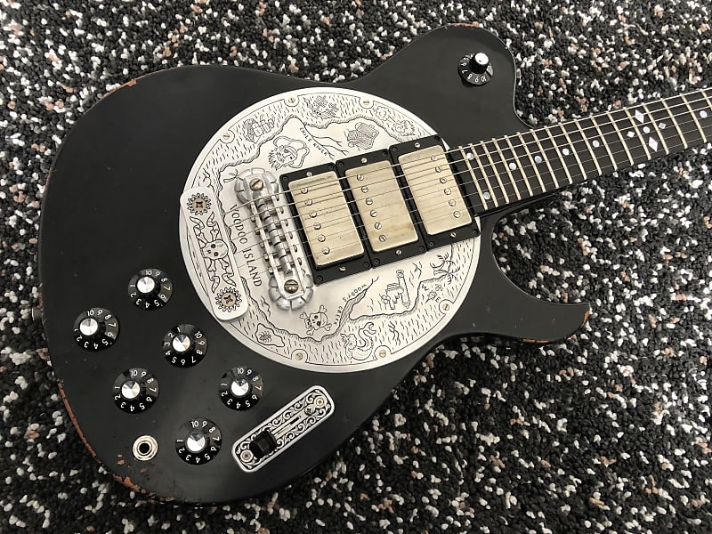 Zemaitis Disc Front Black Ronnie Wood | Reverb Deutschland
