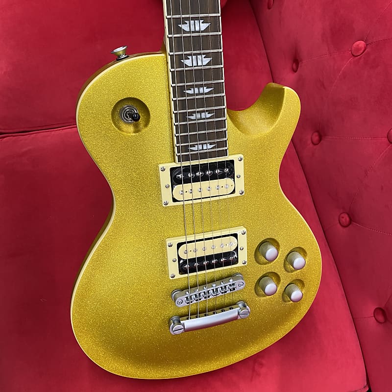 Charvel Desolation DS2 Pro Stock Electric Guitar Gold Flake | Reverb