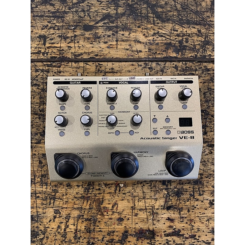 BOSS VE8 - Acoustic Singer | Reverb UK