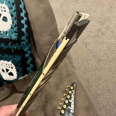 Jackson RR1T Custom Shop - Army Green | Reverb