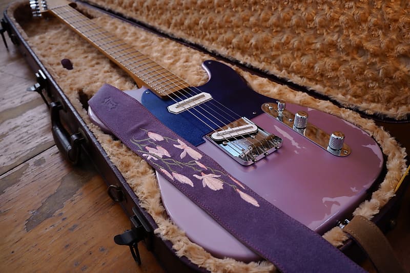 Telecaster - Purple, Nitro paint | Reverb UK