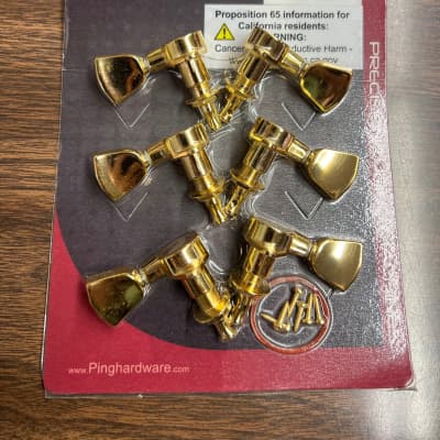 Ping 2652 6-In-Line Tuning Machine Set Screwless Chrome | Reverb