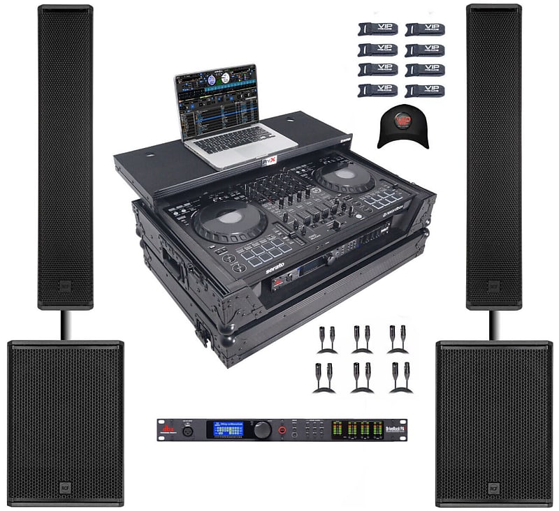 2X RCF SUB 15-AX Active 15" Subwoofer + 2x NXL 24-A MK2 + | Reverb