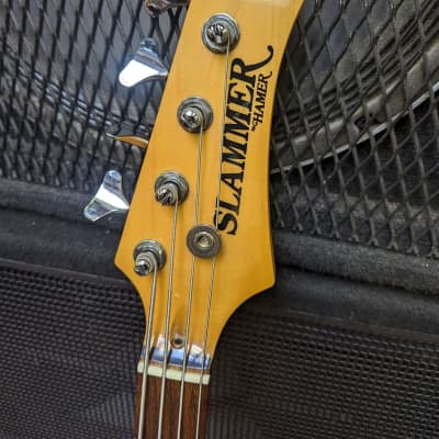 New! Hamer Slammer Made in Korea Precision Style Bass Guitar | Reverb
