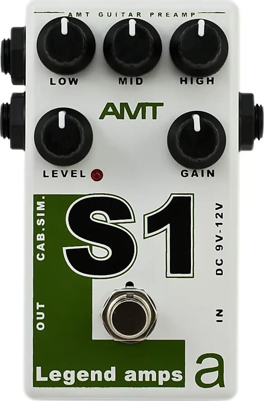 AMT S1 Preamp/Distortion Effects Pedal | Reverb
