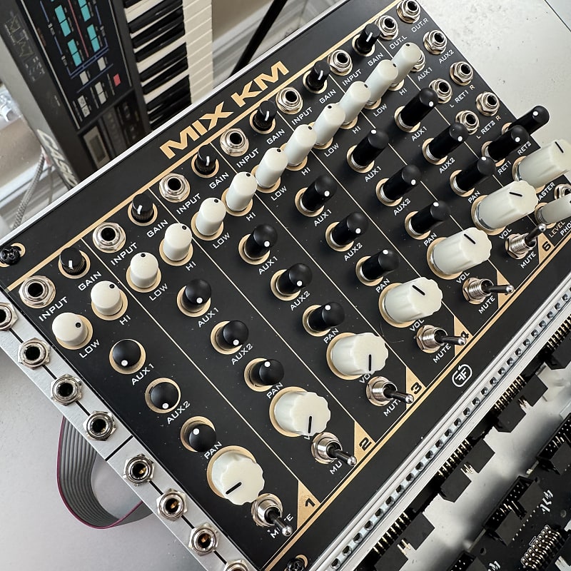 Feedback Modules Mix KM 6 Channel Eurorack Mixer | Reverb