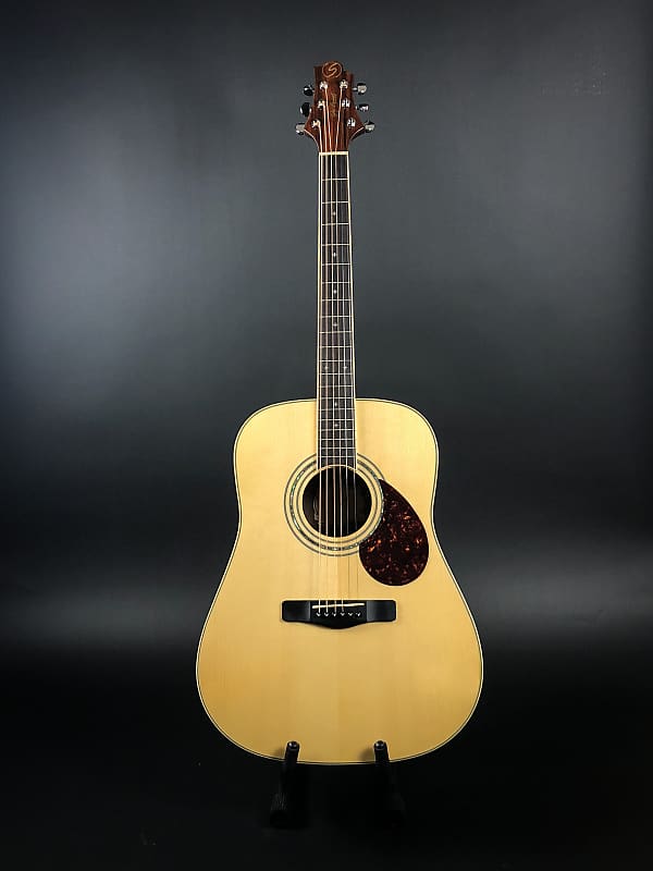 Samick Greg Bennett D5SRN Pro Acoustic Guitar, Natural | Reverb